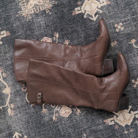 Matisse | Shoes | Matisse Womens 65 Browth Leather Knee High Boots ...